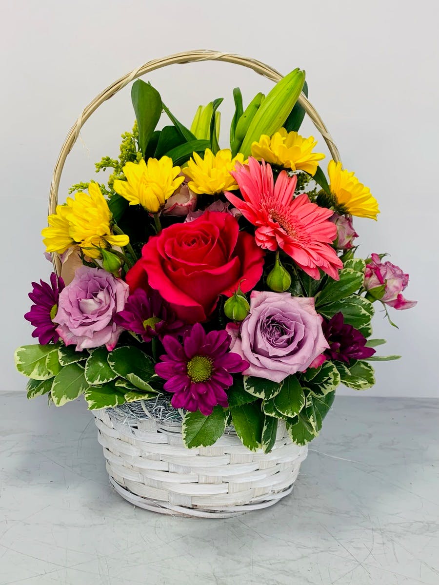 Spring Basket- Fort Worth Flower Shop-Bice’s Florist-Fort Worth Florist ...